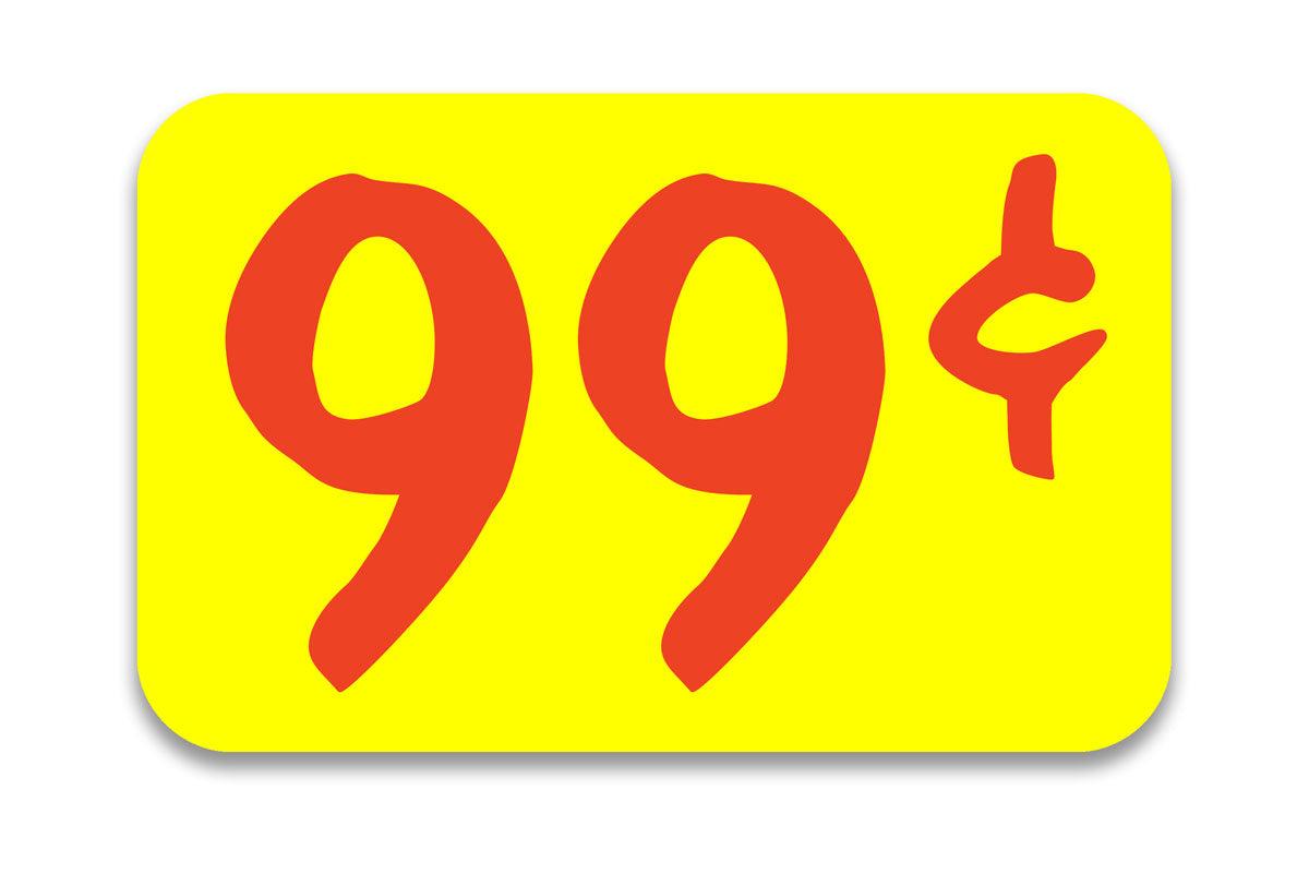 99 Cent Sticker 99 Cent Sticker
