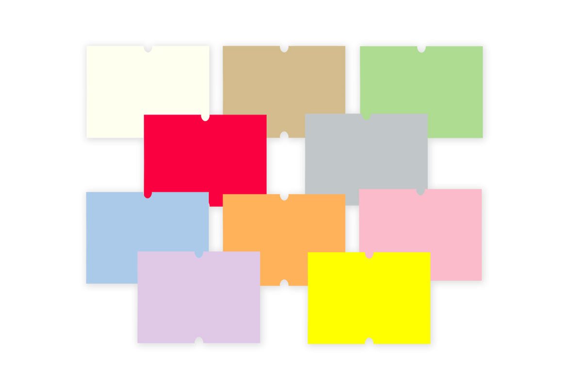 Towa GL Compatible Price Labels - Color