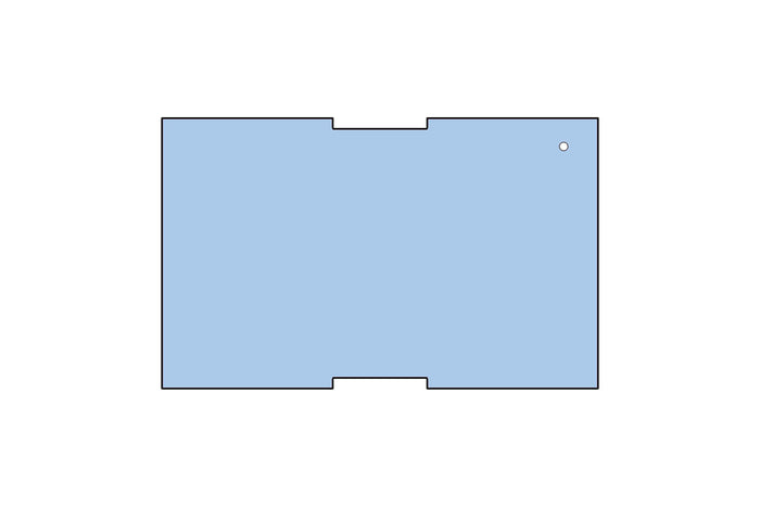 2.25 x 1.375 Direct Thermal Hang Tags