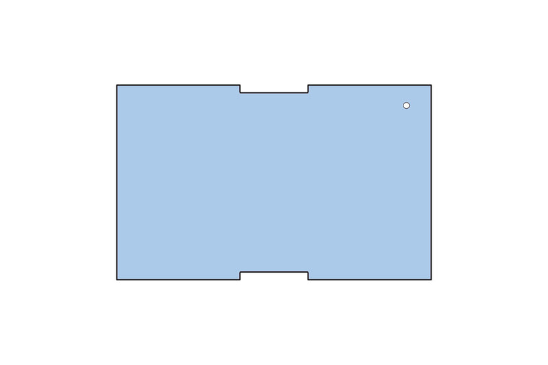 2.25 x 1.375 Direct Thermal Hang Tags