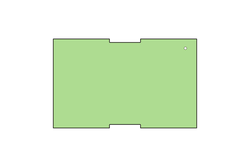 2.25 x 1.375 Direct Thermal Hang Tags