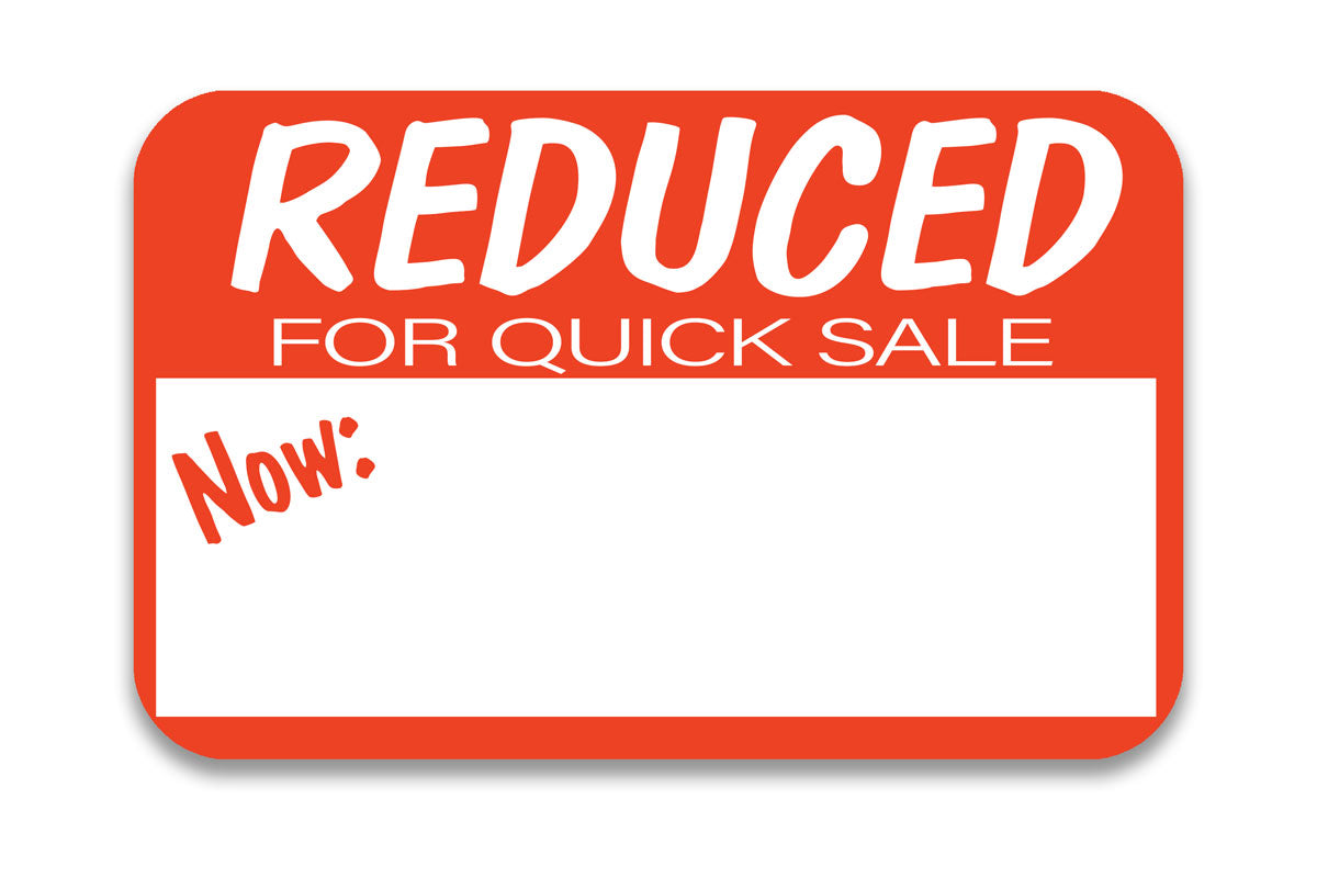 Reduced Sticker - Rectangle